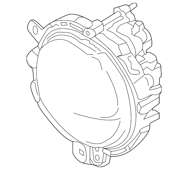 63-17-7-298-332 - Fog Lamp Assembly - 2014-2019 Mini | BMWPartsHub