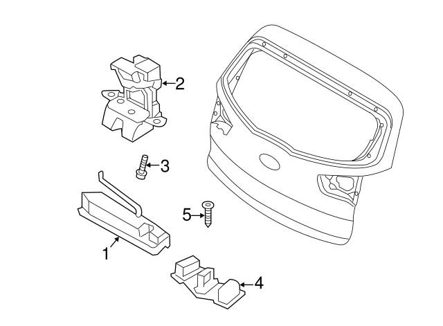 2011-2016 Kia Sportage Latch Assembly 81230-3W000 | Kia Automotive Parts