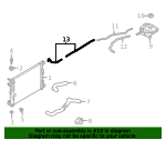 2020-2024 Nissan Sentra Overflow Hose 21741-6LB0A | Parts for Nissans