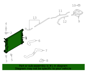21410-6LB0B - Radiator 2020-2024 Nissan Sentra | Nissan Parts ...