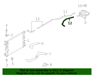 21742-6LB0A - Reservoir Hose 2020-2024 Nissan Sentra | Nissan Parts ...