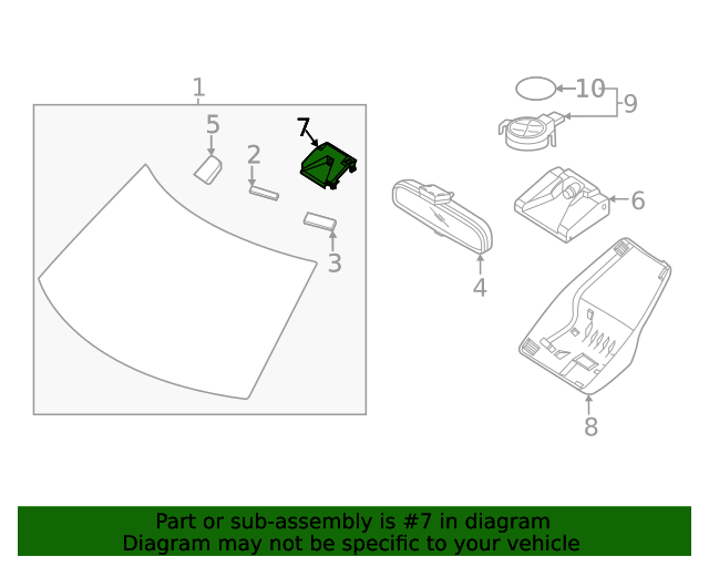 99216-K0000 - Front Camera Coupling 2020-2022 Kia Soul | Kia.Parts Store