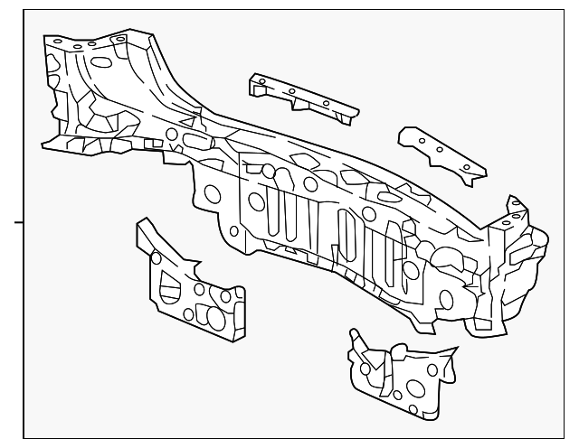 66100-TLA-A00ZZ - Rear Body Panel 2017-2019 Honda CR-V | AutoNation Parts