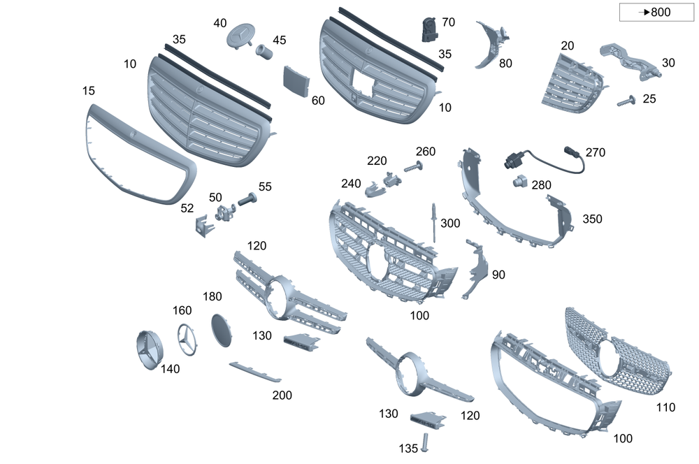 213885110064 - Air Duct Segment Mercedes-Benz USA Parts