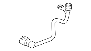 17128602735 - 2017-2022 BMW M760i xDrive Reservoir Hose (17-12-8-602 ...