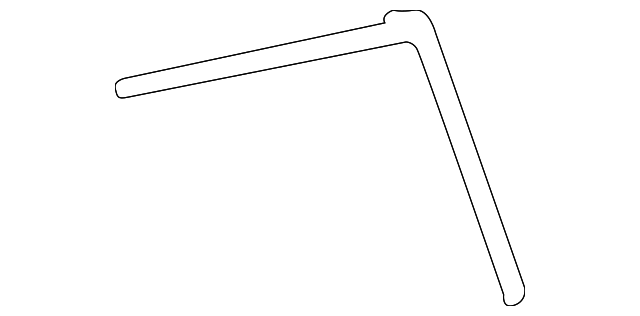 2008-2015 Lexus LX570 | Black Out Tape | 75923-60020 | OEM Vehicle Parts