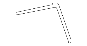 2008-2015 Lexus LX570 | Black Out Tape | 75923-60020 | OEM Vehicle Parts