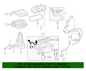 2018-2025 GM (Replaces 12644779) Engine Oil Level Indicator Switch ...