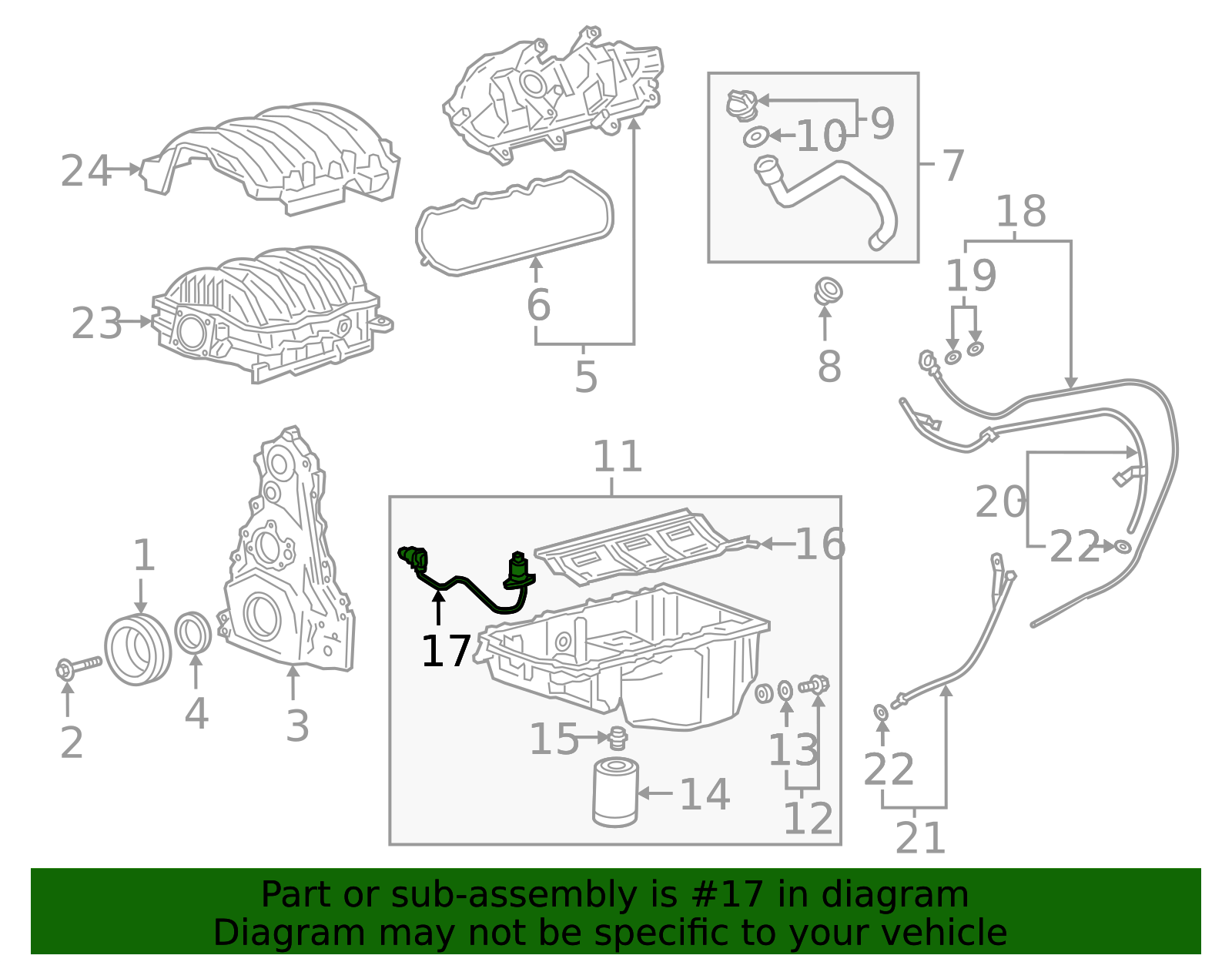 2018-2025 GM (Replaces 12644779) Engine Oil Level Indicator Switch ...