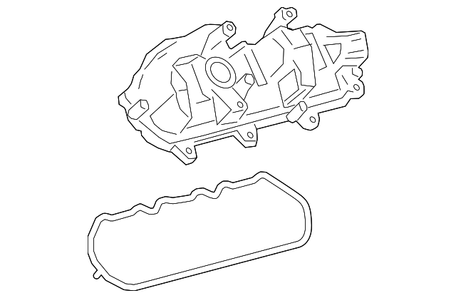 2014-2022 GM Passenger Side Rocker Arm Cover 12630880 GM ...