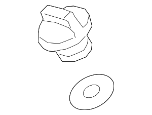 12662196 - Filler Cap 2013-2023 GM | AutoNationParts.com