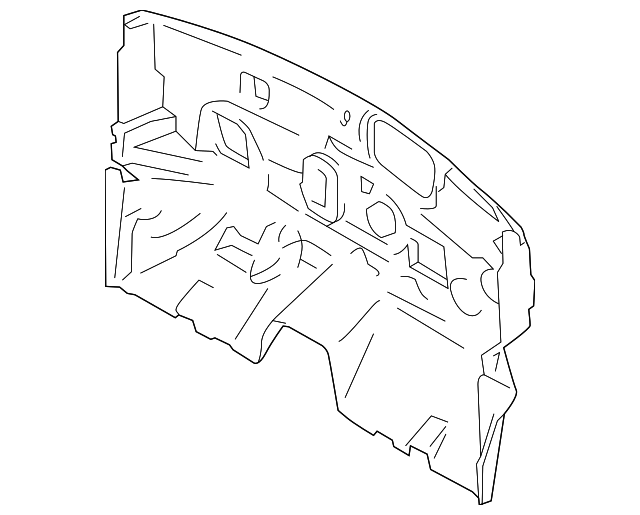 2012-2019 Nissan Versa Engine Compartment Insulation 67900-1HL0A ...