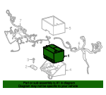 2005-2023 Mopar Vehicle Battery bbh7f001aa | TascaParts.com