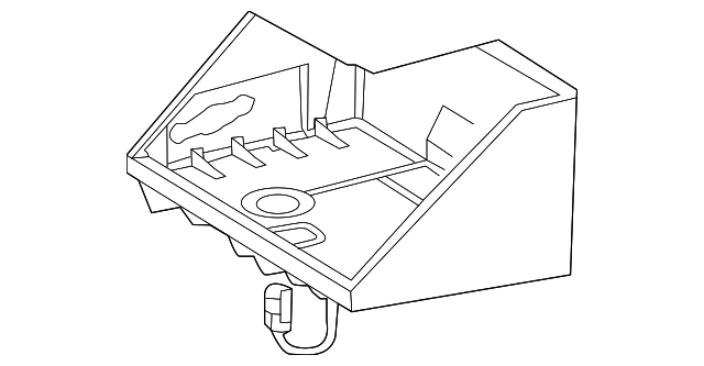 Battery Tray - Driver's Side (LH) 68095940AF | GetOEMParts.com