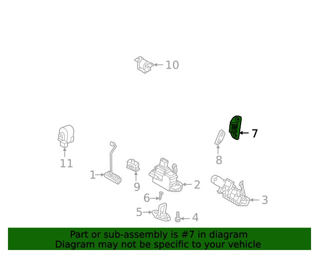 81739-A9100 - Lift-Gate Bump Stop 2020-2023 Kia | Kia.Parts Store