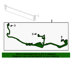 2021-2024 GM Cooler Pipe 85639954 GM | GMPartsDirect.com