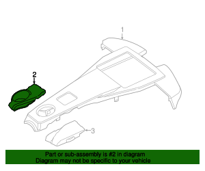 278-010-07-67 - Engine Cover 2011-2019 Mercedes-Benz | AutoNationParts.com