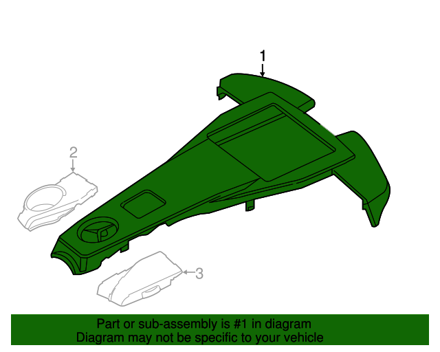 157-010-40-00 - Engine Cover 2013-2018 Mercedes-Benz G 63 AMG ...