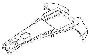 157-010-40-00 - Engine Cover 2013-2018 Mercedes-Benz G 63 AMG ...