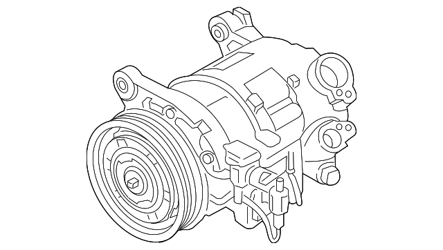 64529330825 - 2014-2018 BMW Compressor (64-52-9-330-825) | BMW of South ...