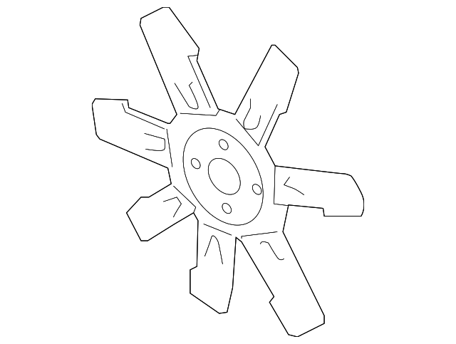 2003-2010 Dodge Fan Blade 52028878AB | TascaParts.com