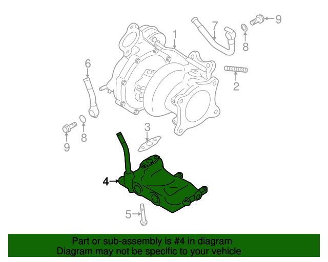 2014-2021 Subaru Tank 15191AA021 | TascaParts.com