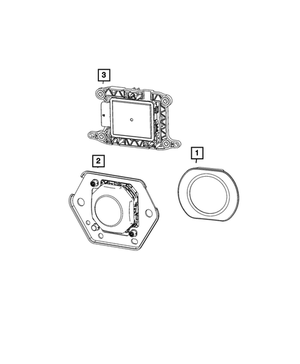 2020-2025 Chrysler Adaptive Speed Control Module Sensor And Bracket ...