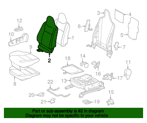 Cover Sub Assembly Front S 71074-52W51-B3 | Toyota Parts Center