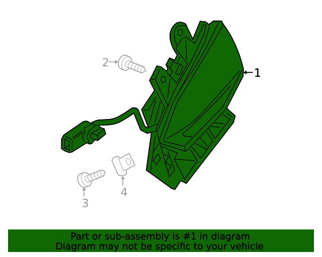 2021-2022 Cadillac XT6 Tail Lamp 84886255 | GMPartsDirect.com