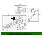 2016-2024 GM Water Pump Housing Gasket 12641872 GM | GMPartsDirect.com