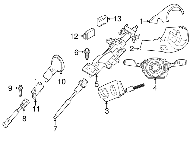 61-31-9-267-367 - Adjust Switch - 2014-2019 BMW | BMW Parts Exchange