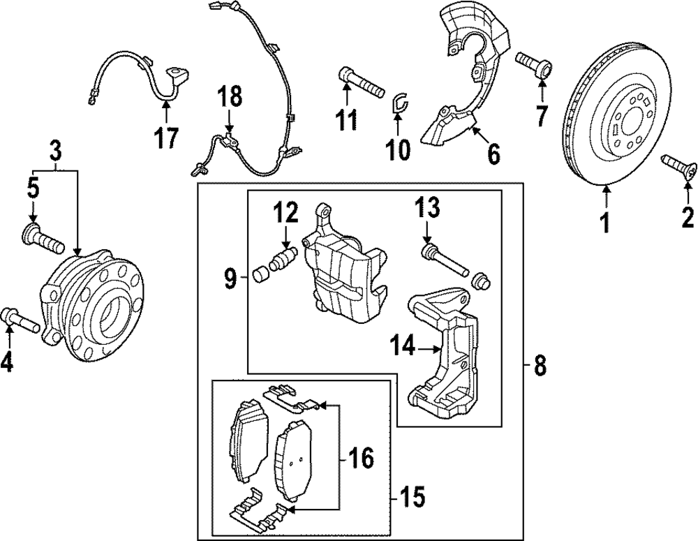 58180-N9A10 - Caliper 2023-2025 Kia Sportage | Kia.Parts Store