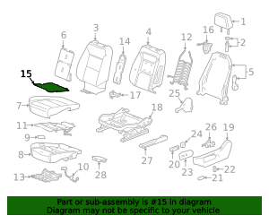 2019-2024 GM Climate Controlled Seat Duct 13548458 GM | GMPartsDirect.com