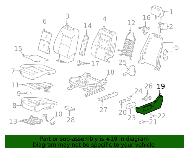 2019-2023 GM Outer Finish Panel 84458083 | GMPartsDirect.com