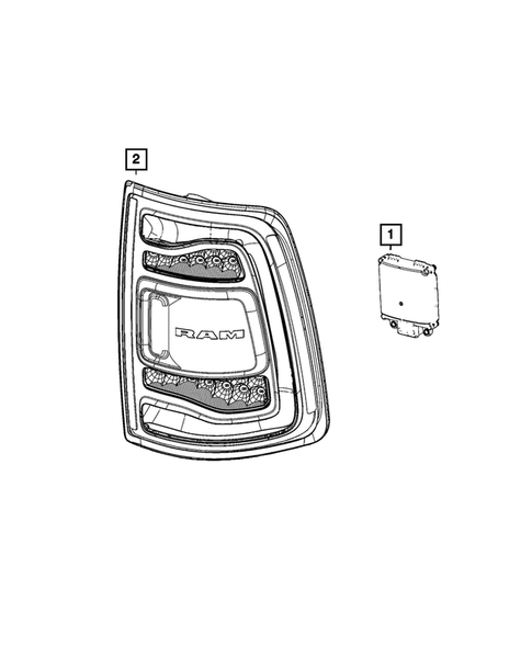 Park Assist for 2024 Ram 3500 | Mopar Factory Parts