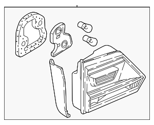 3CN-945-094-A - Back Up Light Assembly 2018-2020 Volkswagen Atlas ...