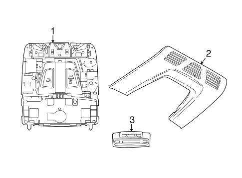 Overhead Console for 2016 BMW i8 | BMW of South Atlanta Parts