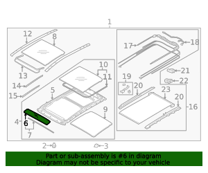 2016-2021 Hyundai Tucson Front Glass 81610-D3000 | OEM Parts Online
