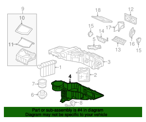 2003-2007 GM HVAC Heater, Air Conditioning Evaporator, and Blower ...
