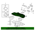 2003-2007 GM HVAC Heater, Air Conditioning Evaporator, and Blower ...