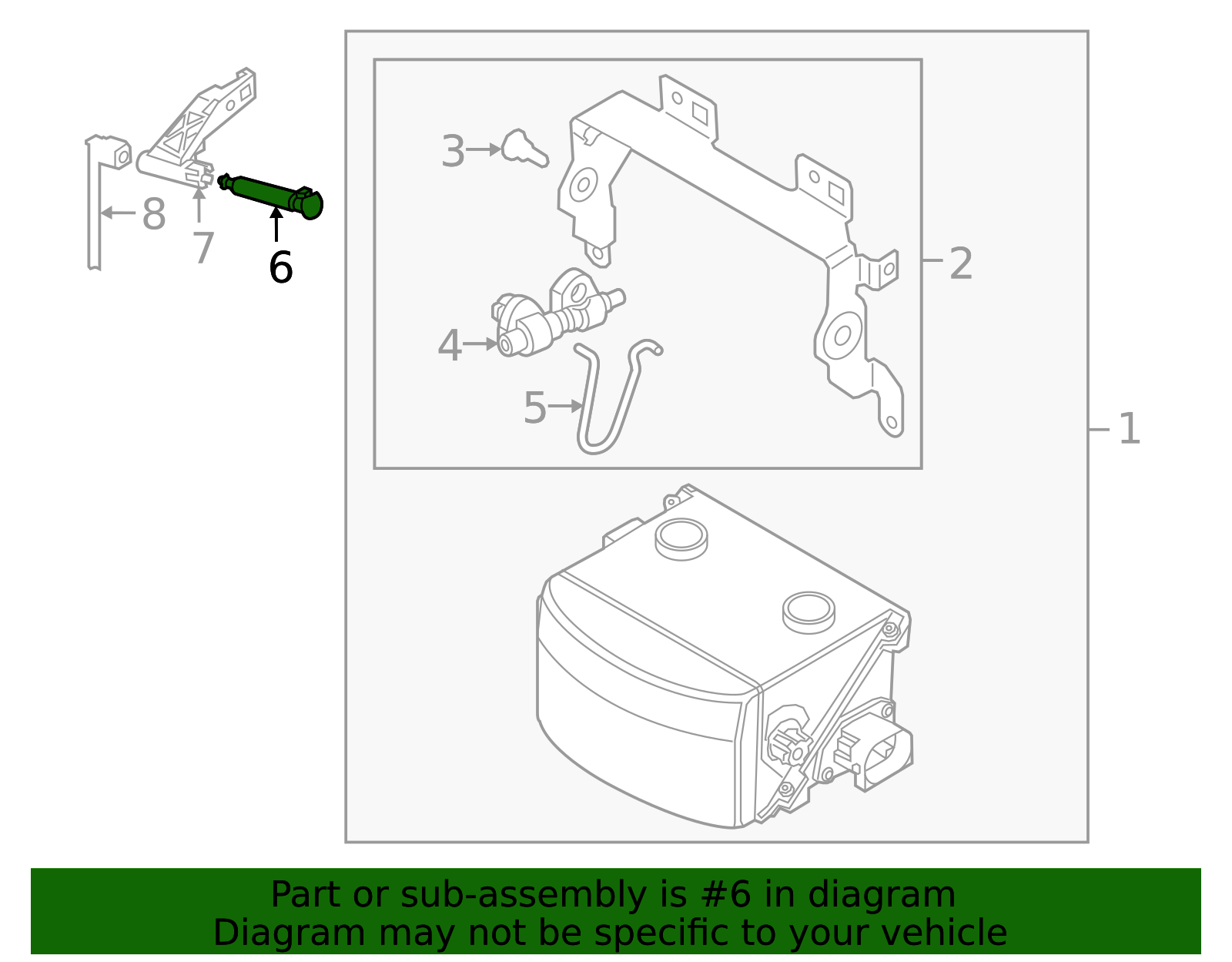 2019-2024 Audi Nozzle 4N0-955-185-B | Genuine Audi Parts