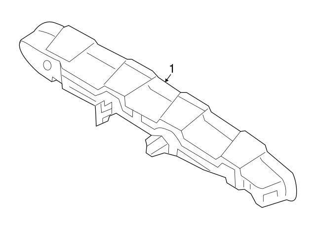 211-820-15-56 - Center High Mount Stop Light 2003-2006 Mercedes-Benz ...