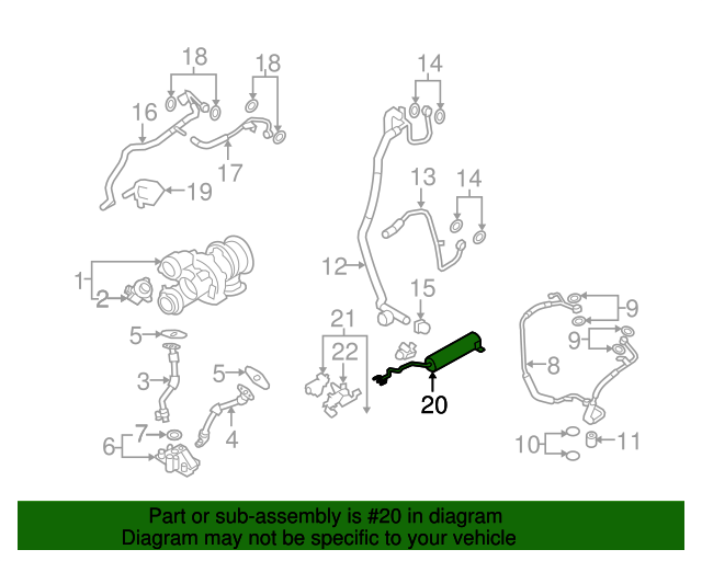 11657605374 - 2008-2015 BMW Vacuum Reservoir (11-65-7-605-374) | BMW of ...