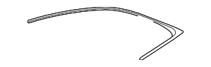 75708-53030 - 2014-2020 Lexus - Window Molding | Discount Parts Monster
