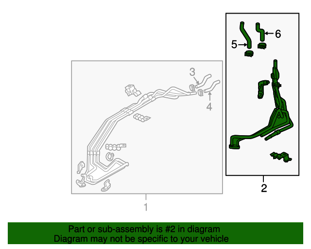92462-1JA0B - Pipe Assembly 2011-2017 Nissan Quest | Nissan Parts ...
