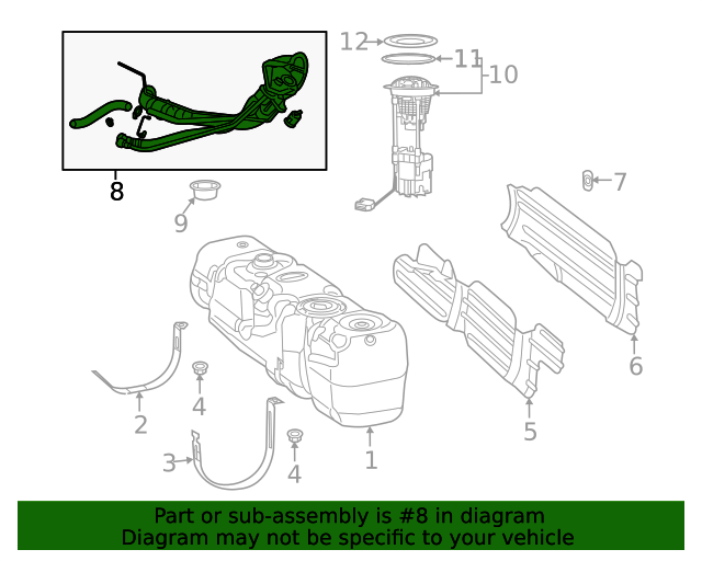2007-2023 Mopar Tube 5031041af | TascaParts.com