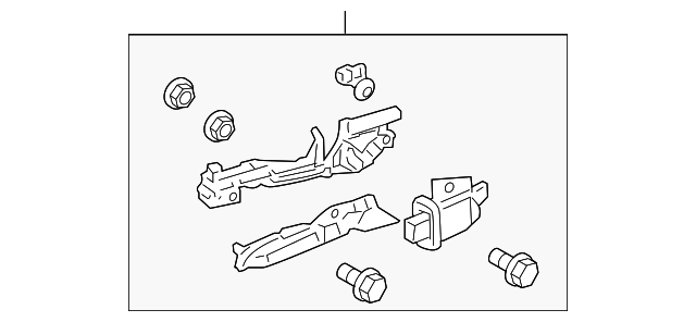 2008-2013 Toyota Highlander Frame 69202-0E060 | Toyota Parts Center