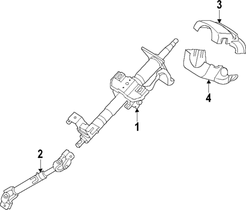 2014 Hyundai Sonata Streeing Column