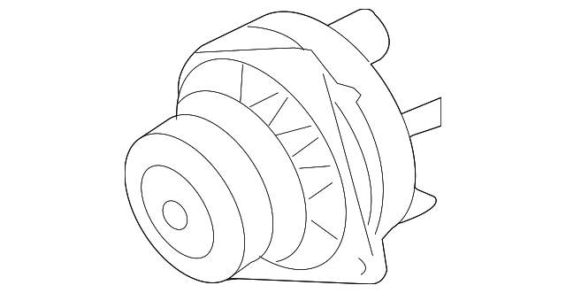 2017-2023 Nissan Pathfinder Water Pump 21010-6KA1A | TascaParts.com