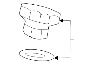 2011-2018 Chevrolet Transmission Fluid Filler Cap 24243519 | Paradise ...